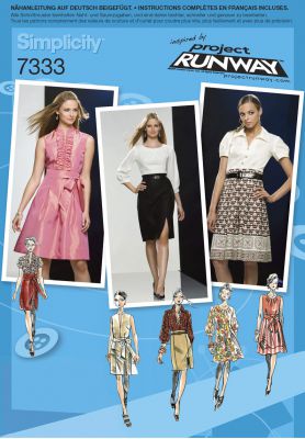 Schnittmuster Simplicity 7333 Kleid und Rock | Röcke | Schnittmuster ...