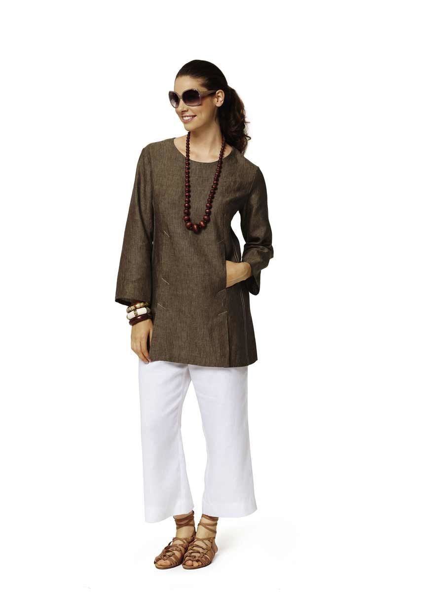 7506 Bluse , Schnittmuster von Burda | Blusen | Schnittmuster ...